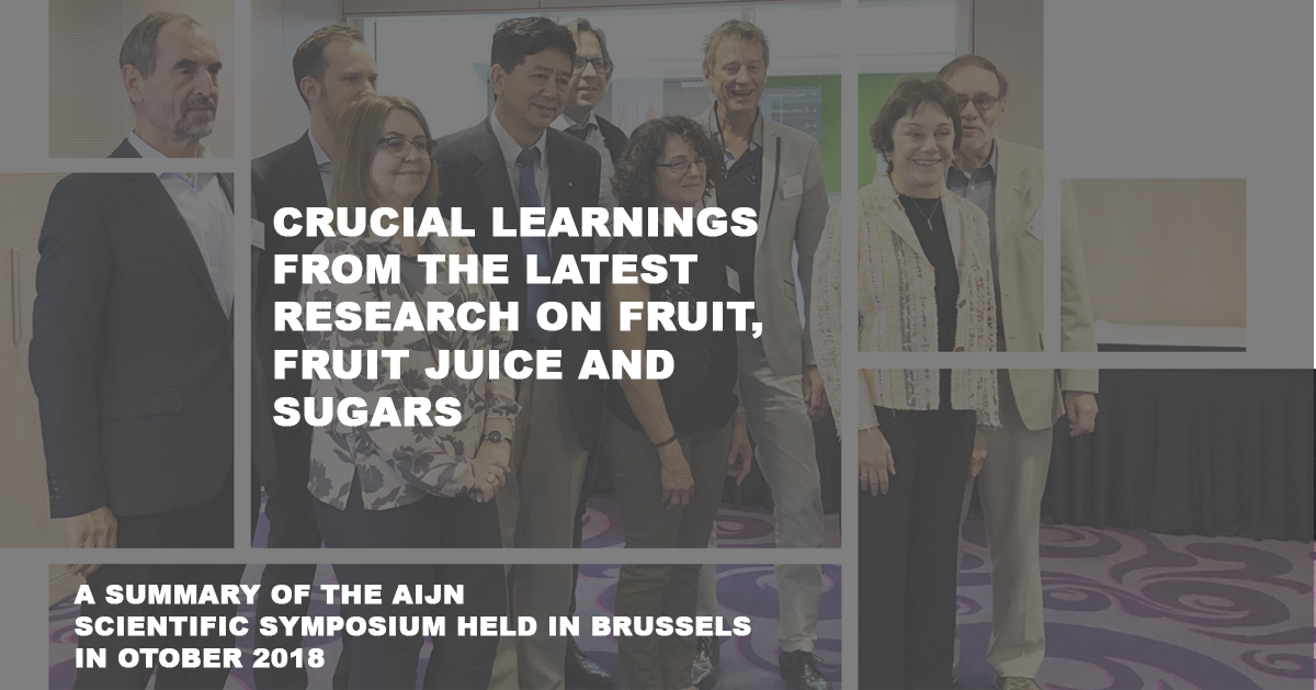 AIJN Scientific Symposium report | AIJN - European Fruit Juice Association