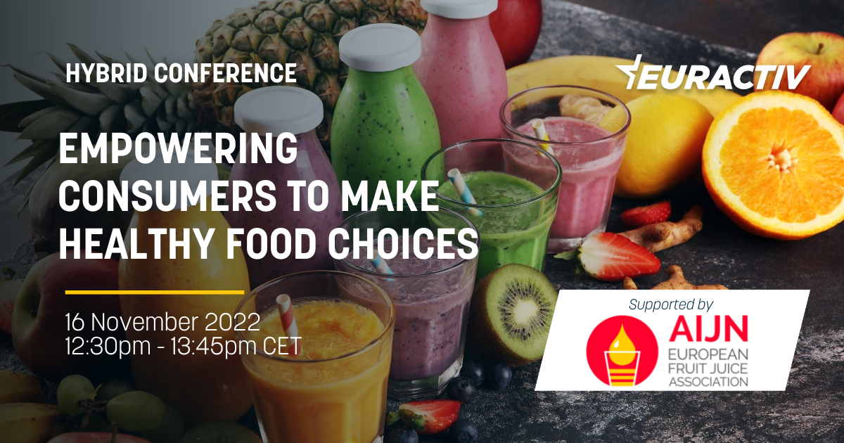 REGISTER NOW: Empowering consumers to make healthy food choices | AIJN ...
